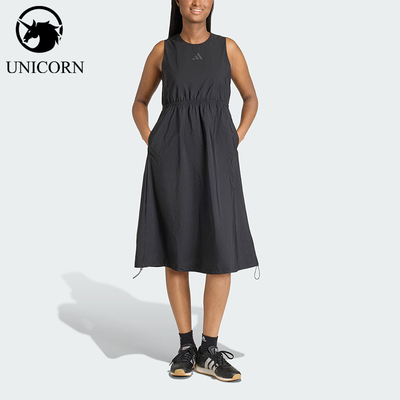 Adidas/阿迪达斯官方正品CITY TECH DRESS 女士无袖连衣裙JZ6953