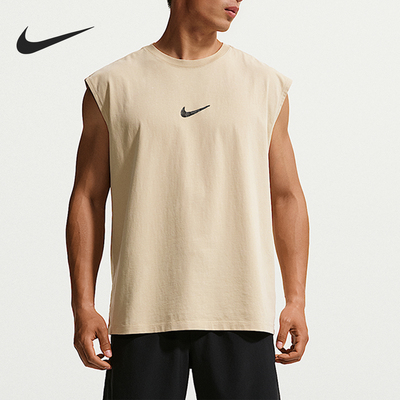 Nike/耐克正品2026男士圆领时尚简约无袖经典运动T恤IH1976-253