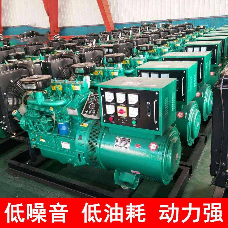 全YT-30GF国保30千瓦潍柴机发电联30kw柴发油电机组小型家用柴油
