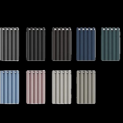 免打孔窗帘安装新款窗帘卧室遮光加厚空调挡风隔热厨房隔断门帘子