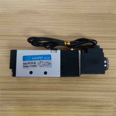 4V110-06电磁阀NMPC原装VALVE宁茂气动AC220V DC24V 3V110-06 12V