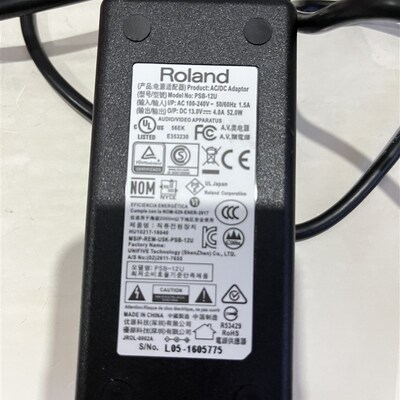 Roland罗兰PSB-12U AC-33/40 BA-55 KC110音箱电源配接器线13V4A