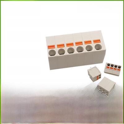 弹簧式快速接线PCB线路板端子KF239（3.5~7.62mm)-2P/3P可拼接款