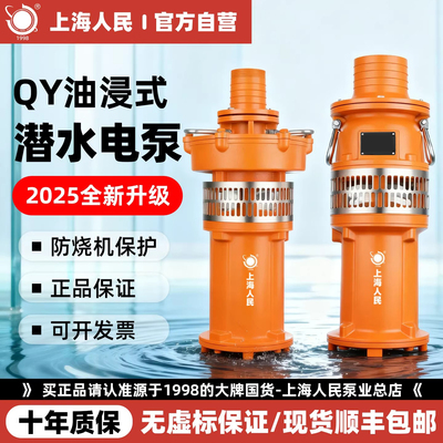 【假一罚四】上海人民25款油浸泵