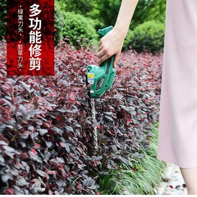 内蒙割草机电动多功能家用小型手持E草坪修剪机锂电剪草机除草神