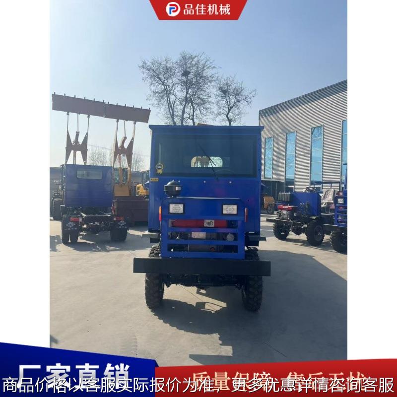 柴油自卸四轮装载车 农用果园运输车 建筑工地运输隧道拉运车辆
