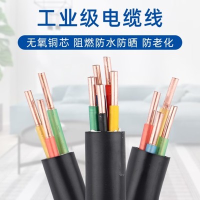 塔牌成塑起帆电缆YJVYJV22高压低压KVV控制耐火NGA护套定制定做