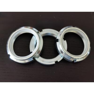 Guk尼龙防回锁防松自锁开槽圆螺母M12M15M17*1M20M25M30M35*1.5