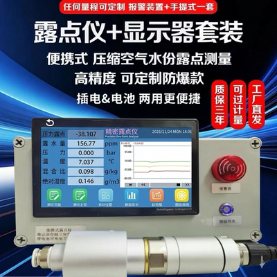 高精度便携式气体检测仪露点仪