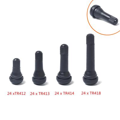 跨境汽配汽车轮胎气门嘴TR412 TR413 TR414 TR418 96只装工厂