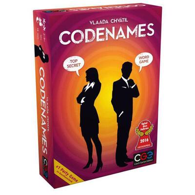 英文版行动代号Codenames家庭聚会推理棋牌玩具桌游纸牌机密代号