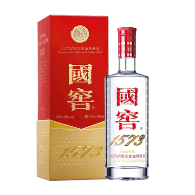 泸州老窖 国窖1573酒2010版浓香型白酒38度单瓶500ml