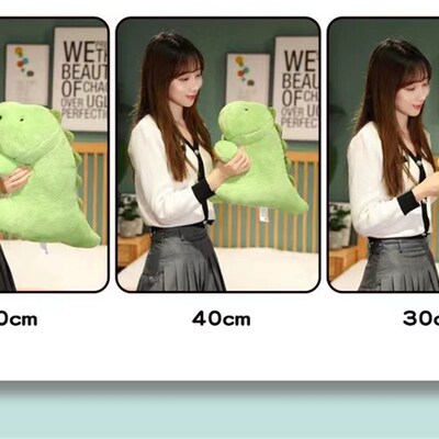 正uo吾卢拉小猪超软陪睡玩偶恐龙公仔柯基抱枕企鹅毛绒