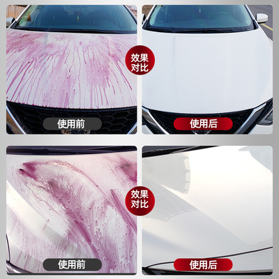 铁粉去除剂汽车漆面白色车洗车除锈去黄点铁锈车漆黑点去污洗剂