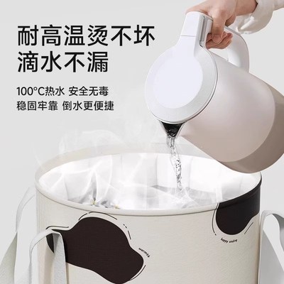 泡脚桶家用折叠便携式保温泡脚袋秋冬养生免加热儿童过膝足浴盆