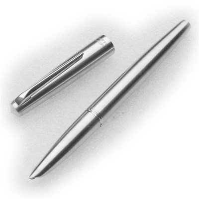 胖叔钢笔末匠Ti200钛合金暗尖金笔钢尖14k金尖学生金属笔杆墨囊