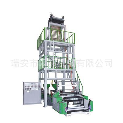 厂家供应SJC-600新款高速塑料薄膜PE全自动换卷吹膜机LDPE吹膜机