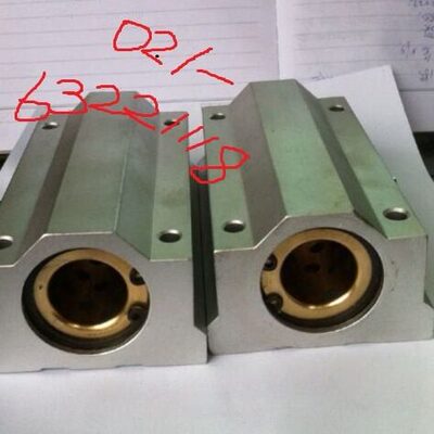 SC40LUU自润滑含油轴承/直线轴承/石墨铜套/无油衬套/箱式滑块