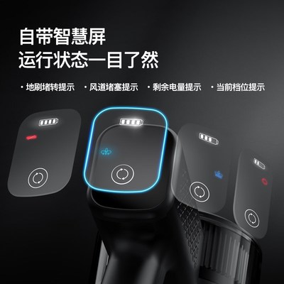 德尔玛吸尘器家用小型大吸力强力手持式迷你大功率车载吸尘机