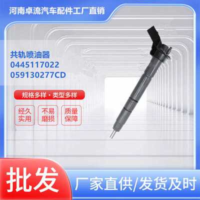 喷油器0445117021 0445117022 059130277CD总成适用于奥迪3.0