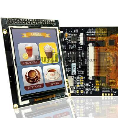 2.8寸TFT彩屏配转接板/240x320点阵彩色液晶模块/ST7789V控制器