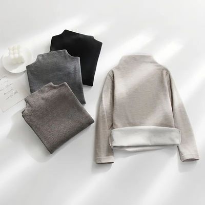 洋气百搭长袖上衣阳离子打底衫