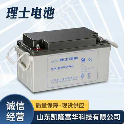DJM12-65铅酸免维护电池直流屏EPS/UPS后备电源12V6H理士蓄电池