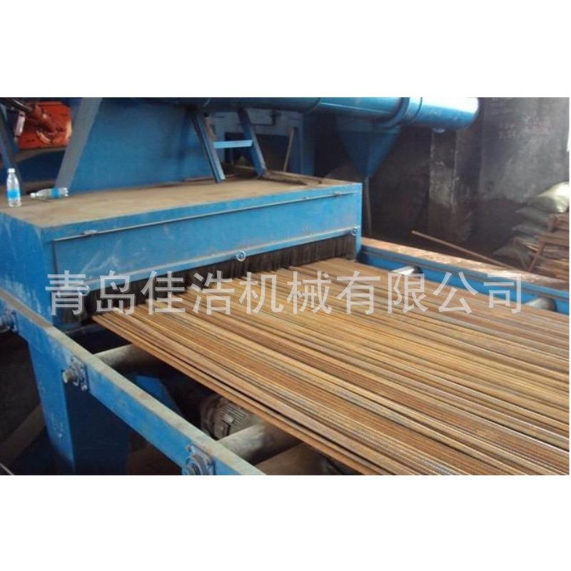 钢筋线材表面除锈抛丸机辊道通过式抛丸清理机钢板除锈抛丸清理机