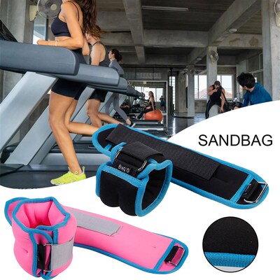 Fitness Equipment Gym Ankle Sandbag D-ring Adjustable Ankle
