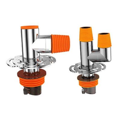 Washing Machine Floor Drain with Pipe Connector Stainless