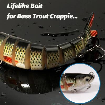 Swimbait 11g 16g 27g Multi Joint Lure Slow Sinking Bionic Sw