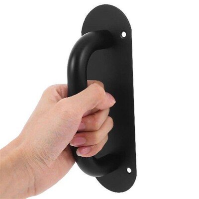 Stainless Steel Door Handle Robust Construction Glass