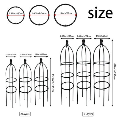 1 pc Garden Obelisk rellis for Climbing Plants, Can help the