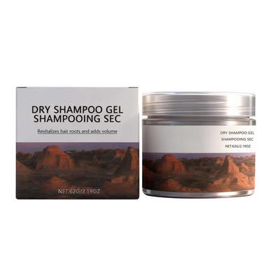 Volumizing No-Rinse Dry Shampoo Gel - For a naturally volumi