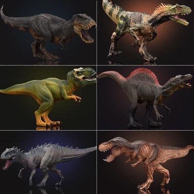Dinosaur model Spinosaurus Spinosaurus Tyrannosaurus Rex恐龙