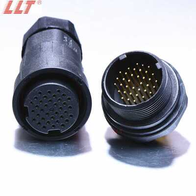 LLT-利路通M29-36芯后装面板防水连接器 IP68防水接头 认证齐全
