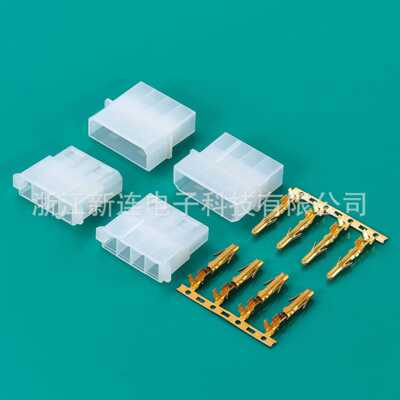 CNDZ新连国产替代8981-4P 5.08mm线对线 端子塑料护套 大4p胶壳