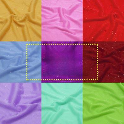 美女纱布婚礼背景纱布亮片面料舞台装饰天花板云纱公主亭花园亭沙