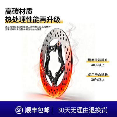NEKE245碟刹盘散热耐磨抗衰减