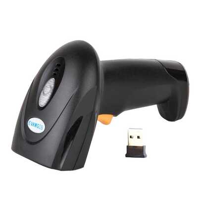 Bluetooth Wireless Barcode Scanner 2D QR Codes Reader EVAWGI