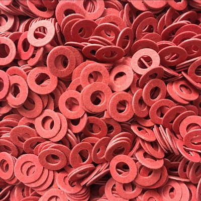 绝缘垫圈 绝缘介子 红色平垫 红钢纸垫片 M2/M2.5/M3/M4/MY5/M6..