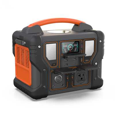 300W 600W Portable Solar Ac Power Bank Station  Generation