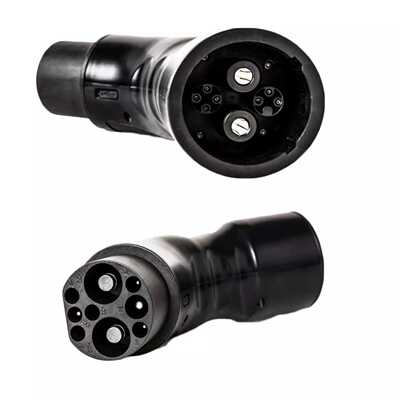 Chademo转GBT日标转国标直流快充转换头充电桩转接头125A出口汽车