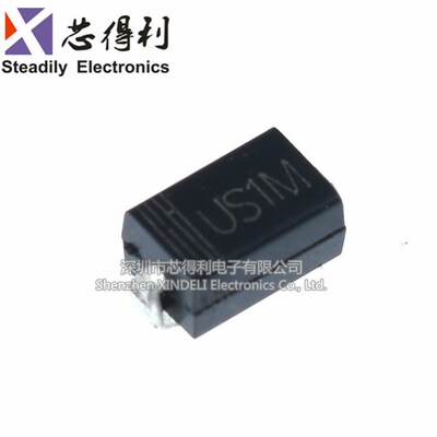 US1D US1J US1K US1M US2M 贴片 超快恢复二极体 SMA封