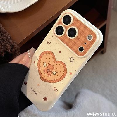 小熊玩偶适用苹果16手机包