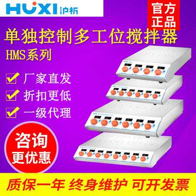 上海沪析HMS- IC单独控制多工位搅拌器