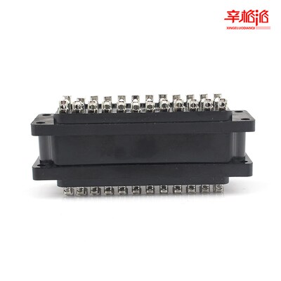 CA-24J/K矩形连接器 航空插头插座 接插件 对接24芯 内芯 6A 400V