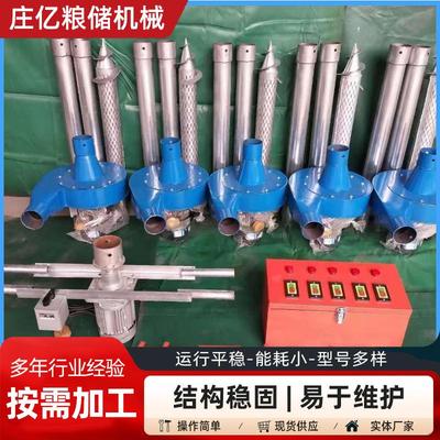 单管降温风机粮食降温除湿散热抽风机粮囤局部降温风机单管风机