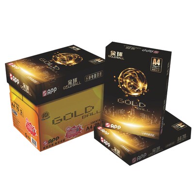 App金球印刷纸70G80Ga4A3草稿纸木浆复印印刷白纸单包满箱
