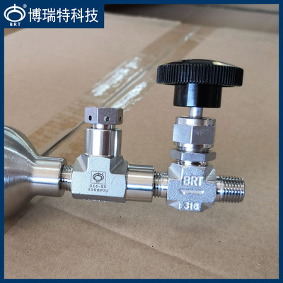 BPF-J型20Mpa/3000psi【安全泄压】316钢瓶角式阀门/夹持器
